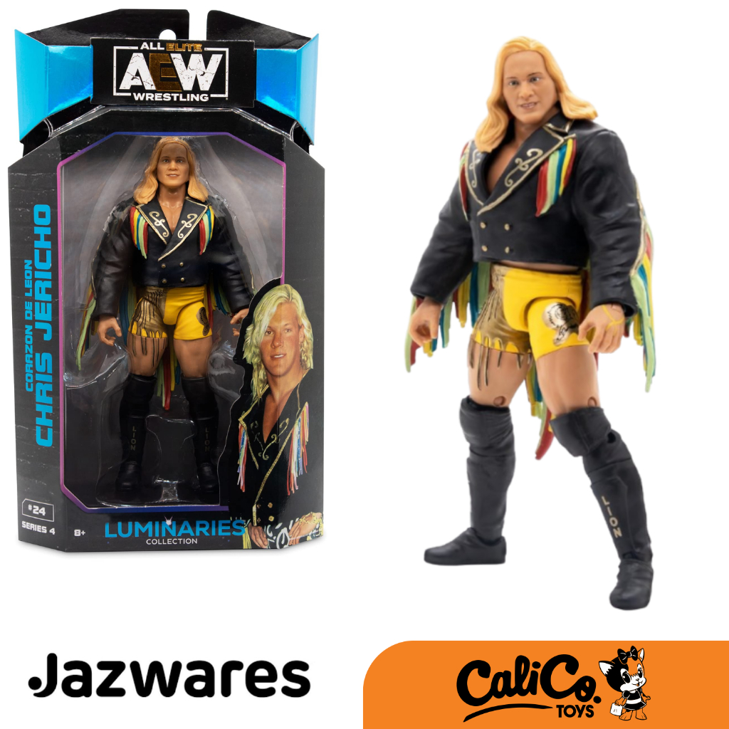 Jazwares - AEW Luminaries Collection - Chris Jericho Corazon De Leon ...
