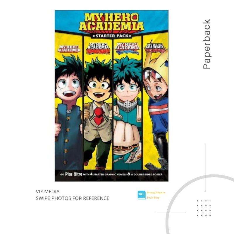 [OFFICIAL ENG MANGA SET] My Hero Academia Starter Pack - Hideyuki ...