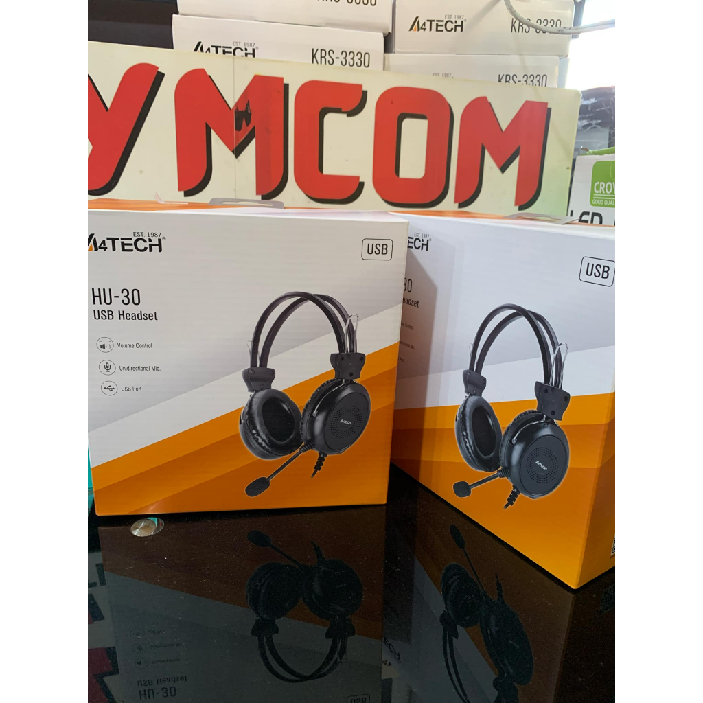 A4TECH HU 30 HEADSET | Shopee Philippines