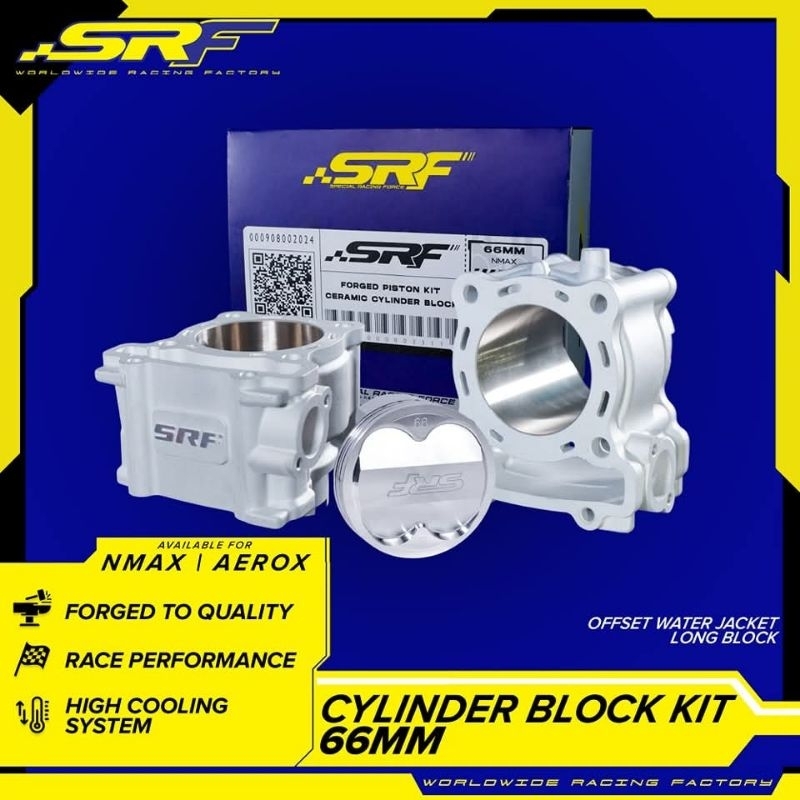 SRF Block Kit [Long Block] (Aerox/Nmax V2) | Shopee Philippines
