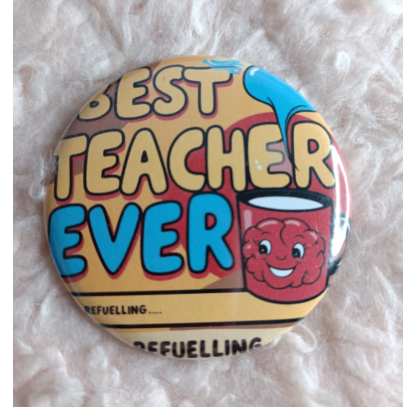 Customized 32mm Circle Badge Button Pin for Teachers | Shopee Philippines