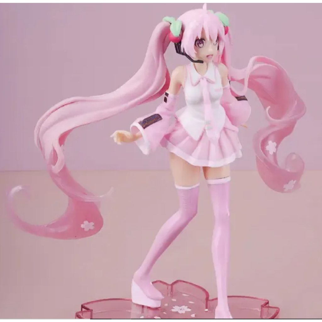 FT Anime Figure Vocaloid Hatsune Miku Pink Versaion Bootleg | Shopee ...
