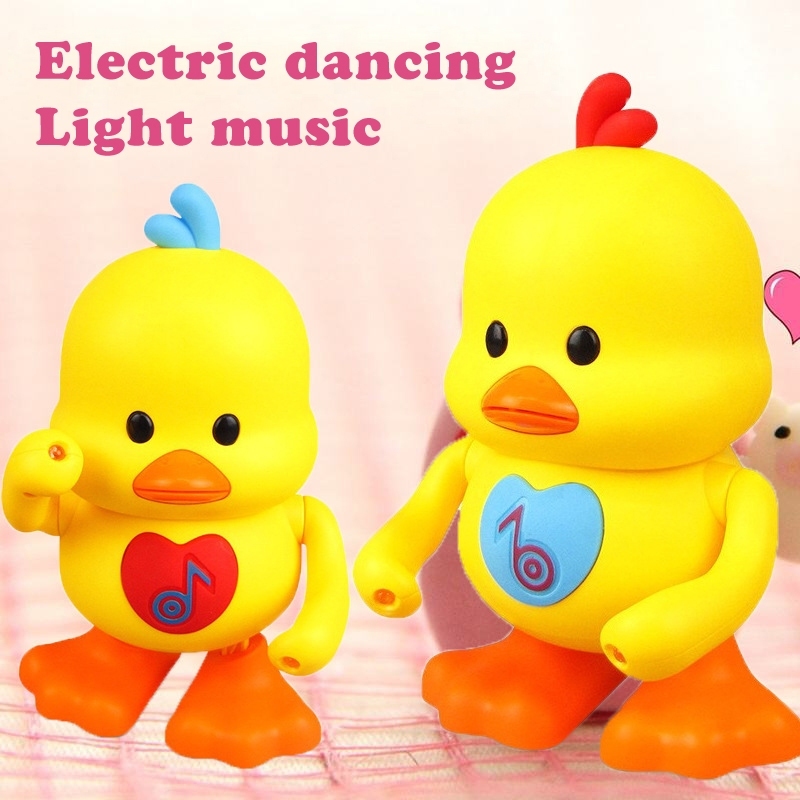 Dancing Duck Toy Musical Duck Toy wit Lights Dancing Little Cute Duck ...