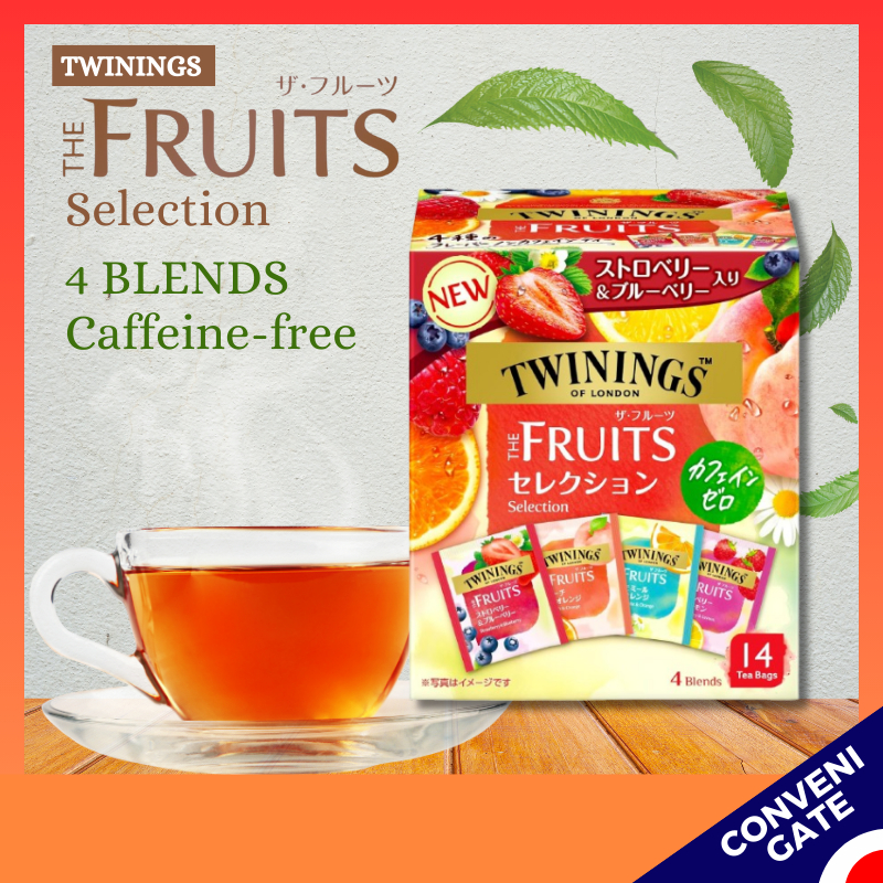 Twinings The Fruit Selection 14P Tea Bags Caffeine-free 4 Blends Fruit ...