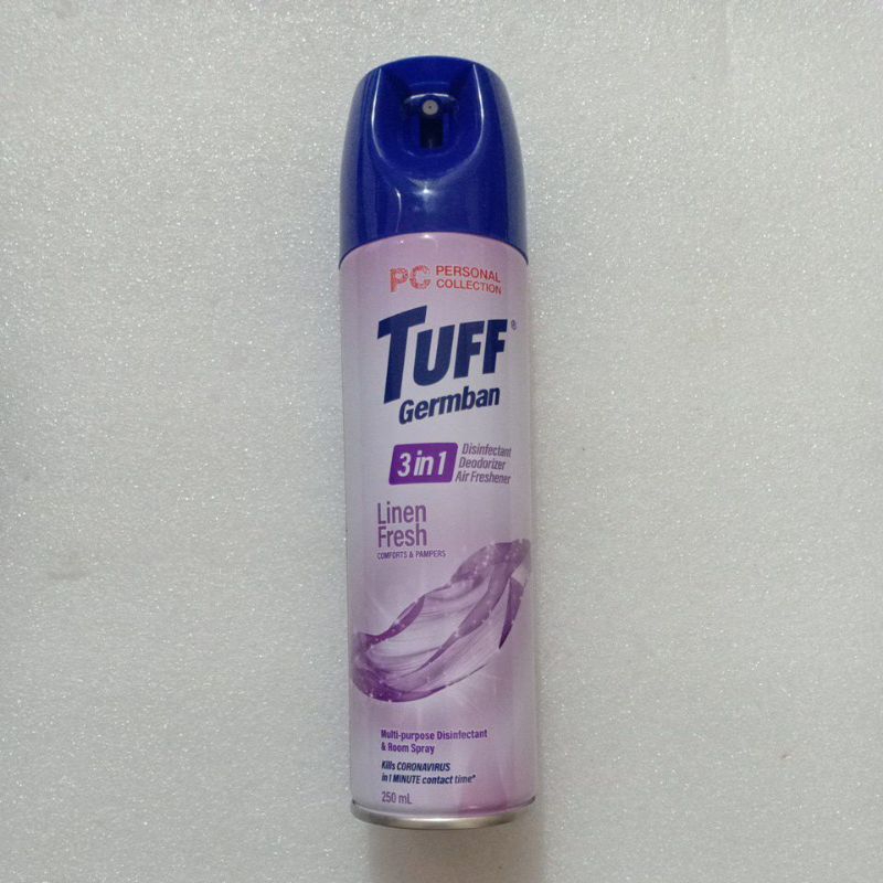 TUFF GERMBAN LINEN FRESH MULTI-PURPOSE DISINFECTANT & ROOM SPRAY ...
