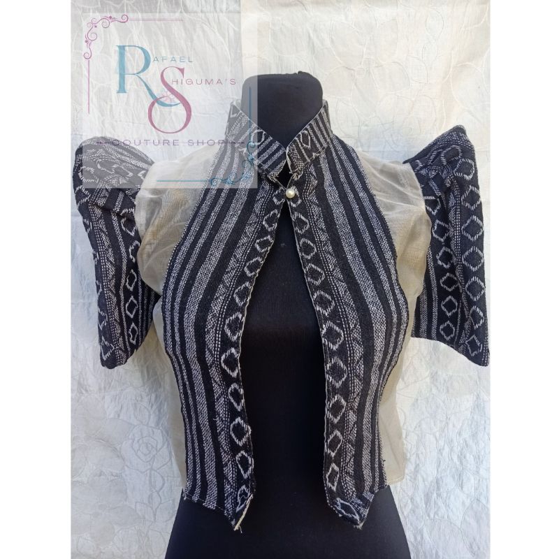 Modern Filipiniana Ethnic Bolero (Design May Vary) | Shopee Philippines