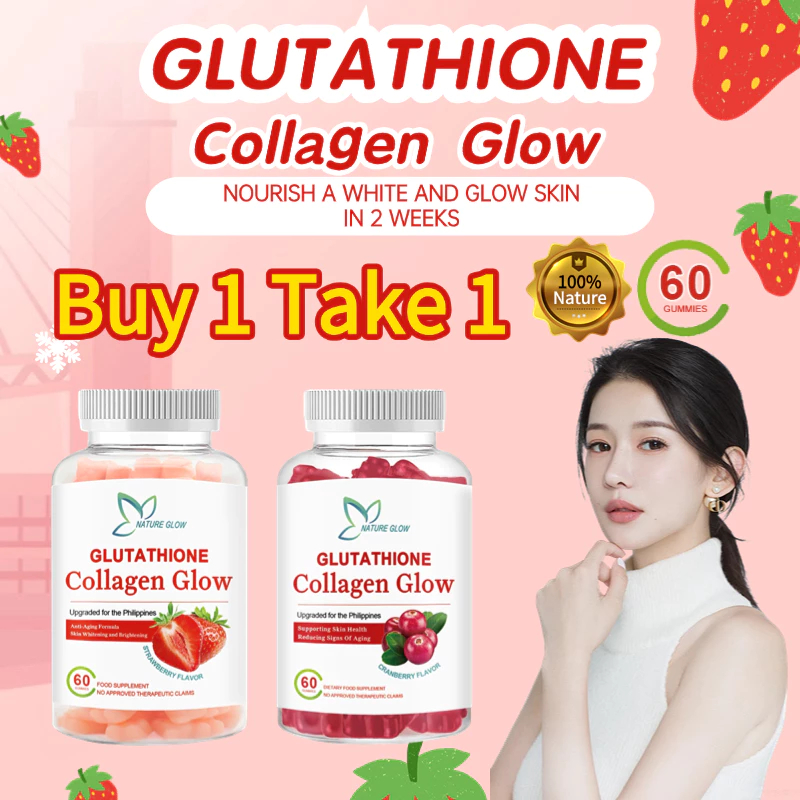 【BUY 2 TAKE 2】 60PCS NATURE GLOW Glutathione Collagen Glow Original ...