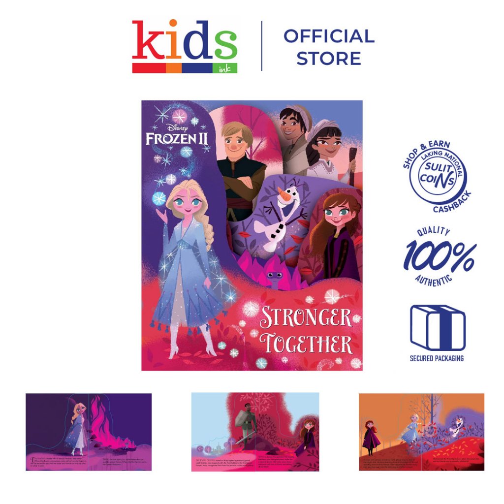 DISNEY FROZEN 2: STRONGER TOGETHER (DIE-CUT BOARD BOOKS) BOARD BOOK ...