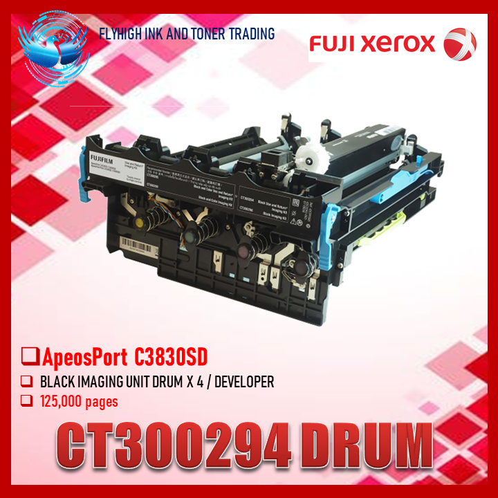 Fuji Xerox CT300294 Black Use and Return Imaging Kit FOR ApeosPort ...