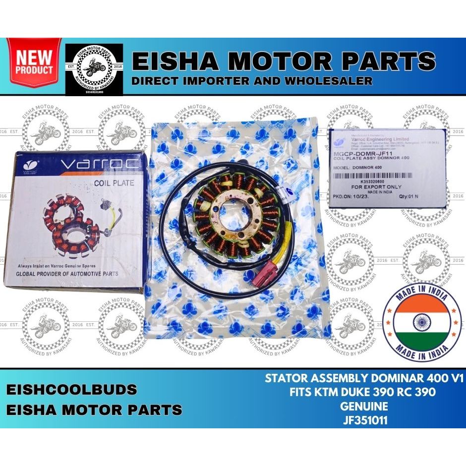 STATOR ASSEMBLY Dominar 400 V1 Fits KTM Duke 390 RC 390 JF351011 ...