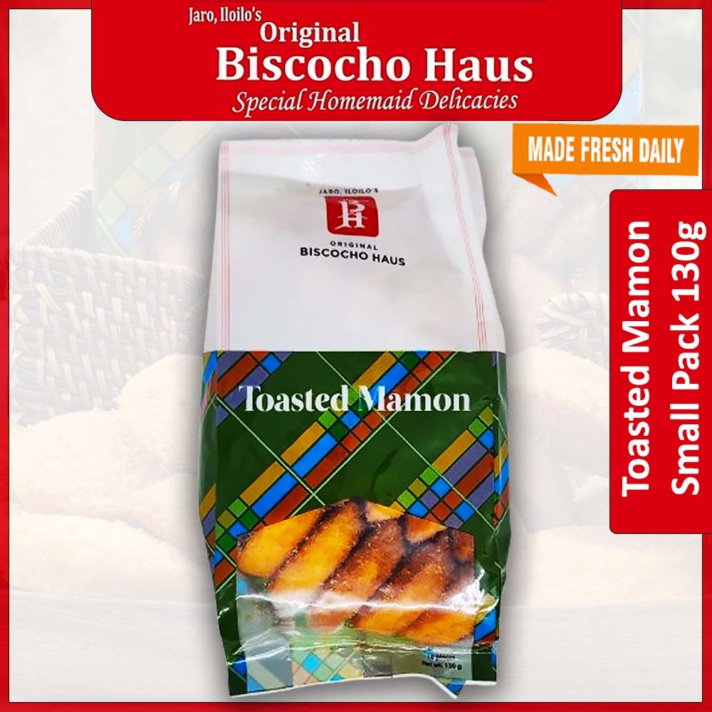 Toasted Mamon Small 1 Pack 130 grams Biscocho Haus Iloilo Pasalubong ...
