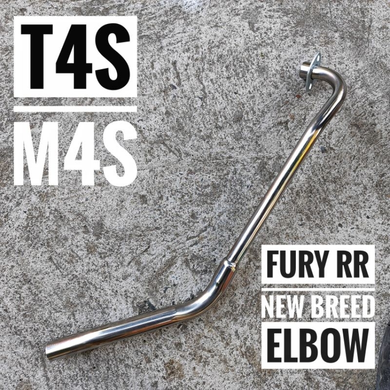 Stainless Muffler Elbow for Fury 125 RR New Breed | Shopee Philippines