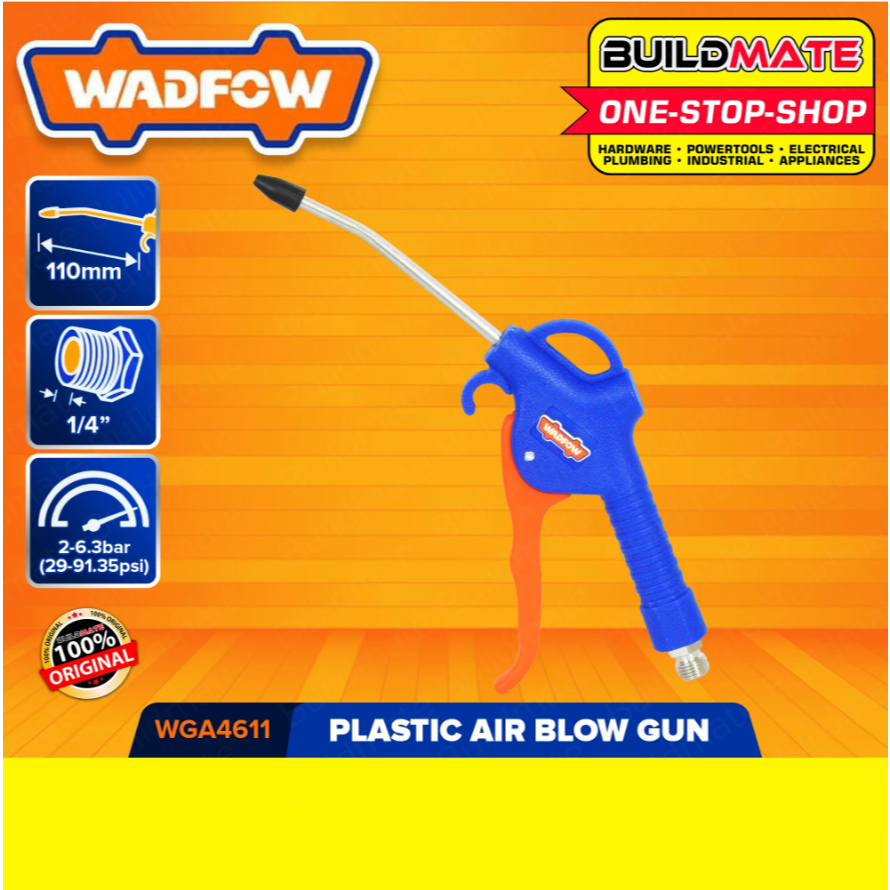 BUILDMATE Wadfow Plastic Air Blow Gun 100mm Air Duster Blowing Gun ...