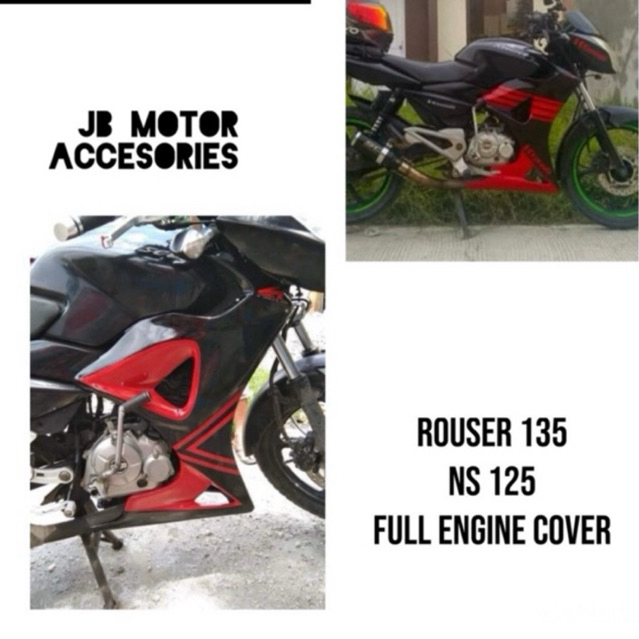Kawasaki ROUSER 135 NS125 FULL ENGINE COVER | Shopee Philippines