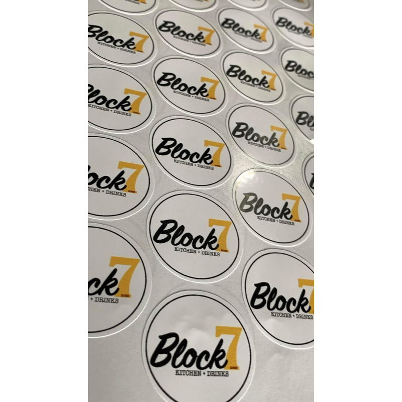 Customize Food Label Stickers 2x2 inches size 300pcs,500pcs,1000pcs ...