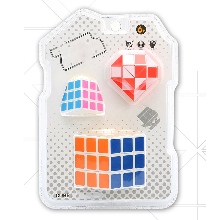 3 In 1 Rubik's Cube With Mini MAGIC RULER & Mini Cube or Mini Maze Toys ...