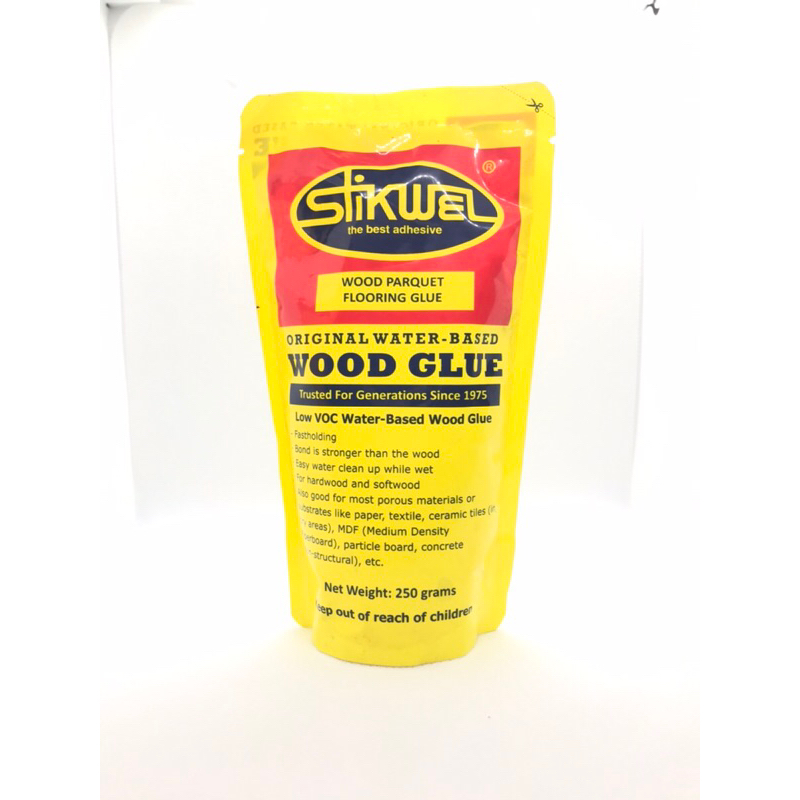 STIKWEL WOOD GLUE 1000g 500g 250g | Shopee Philippines