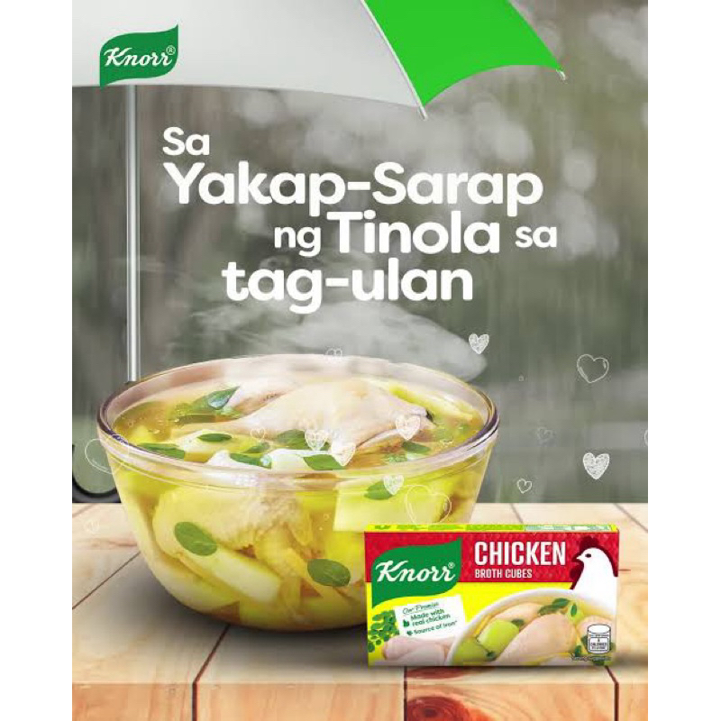 Knorr Chicken Cubes Per Box 10g x 12pcs x 48pcs total 576pcs | Shopee ...