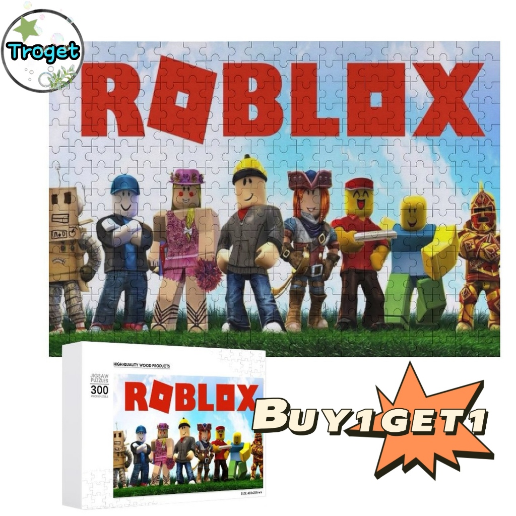 Gifthing Custom Gift Photo Jigsaw Puzzle 300 Pieces ROBLOX present ...