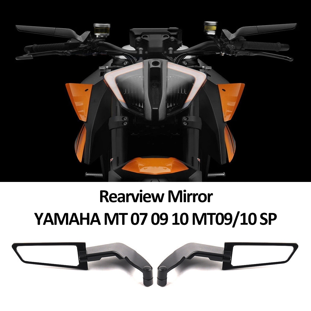 Motorcycle Rearview Mirrors For YAMAHA MT-07 MT-09 MT-10 MT-09SP MT ...