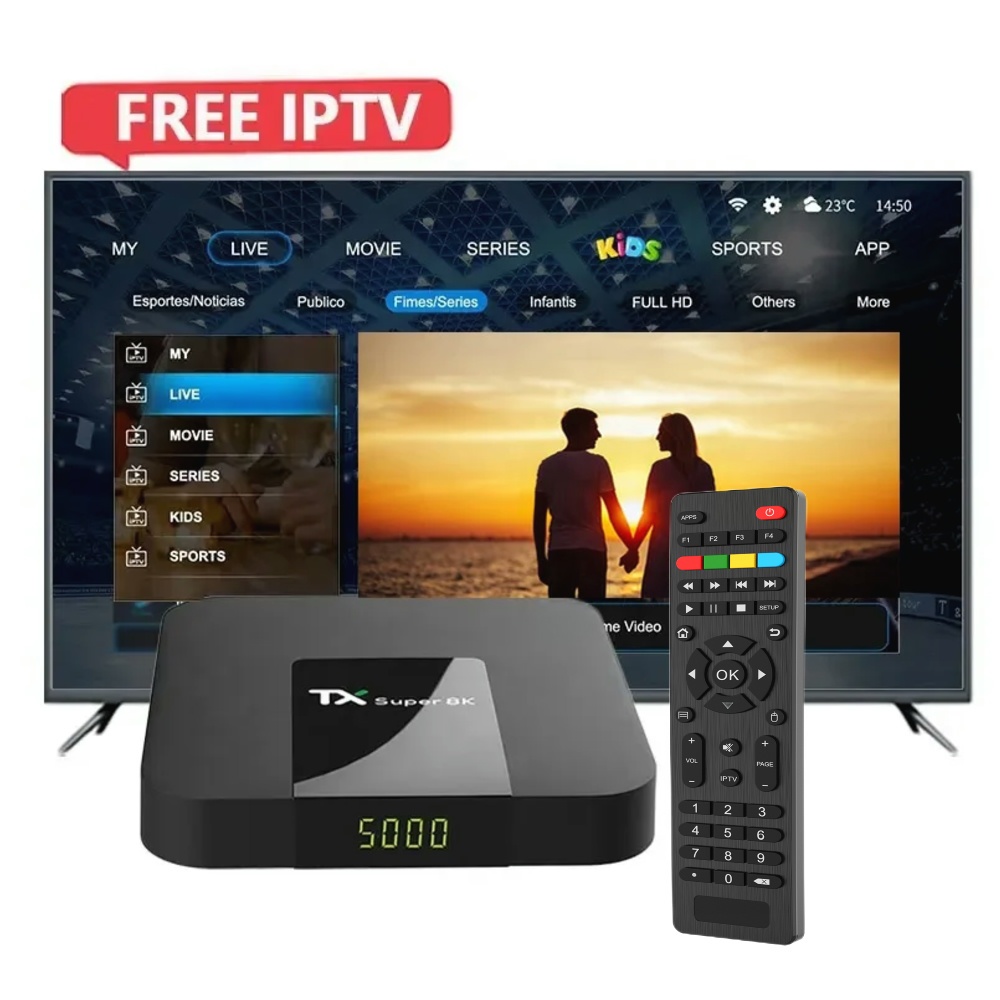TX TV Box Quad Core 2GB RAM 16GB ROM Dual WiFi 2.4G/5.8Ghz BT4.2 3D ...