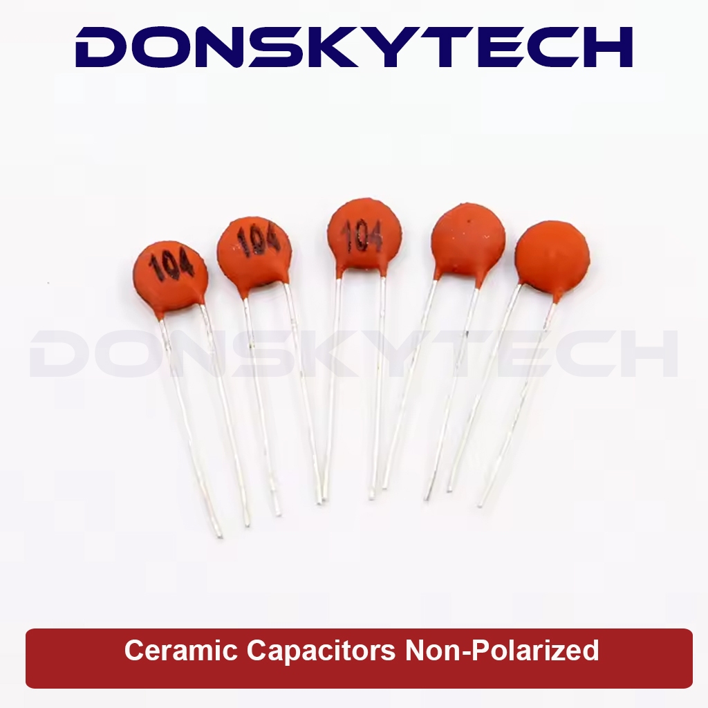 5Pieces - Ceramic Capacitor Non-Polarized Capacitor 100pF 1000pF 10nF ...