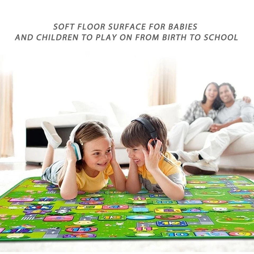 Waterproof Babys Play Mat Puzzle Kids Mat Thickened Baby Creeping Mat ...