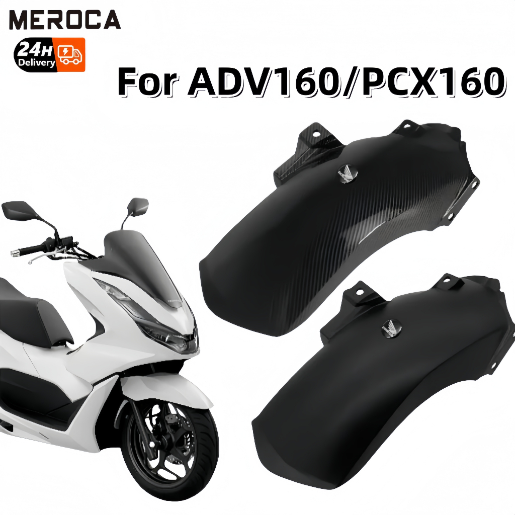 ADV 160/PCX 160 REAR TIRE HUGGER LONG REAR FENDER MUD GUARD Suitable ...