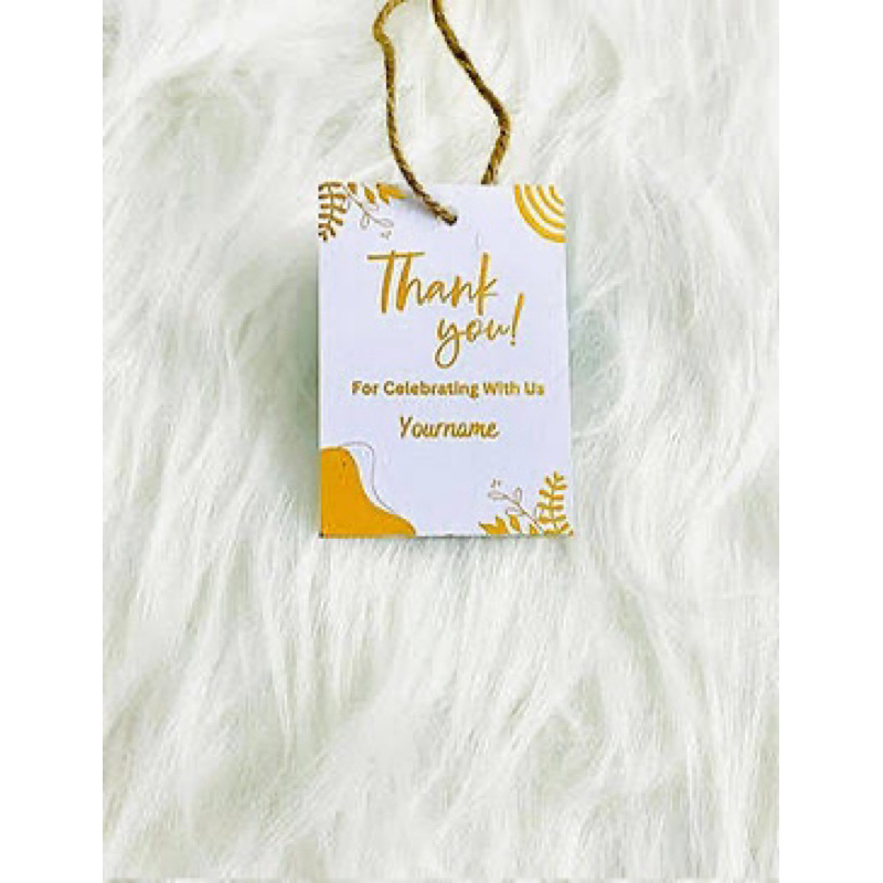 Customized tag with String | Shopee Philippines