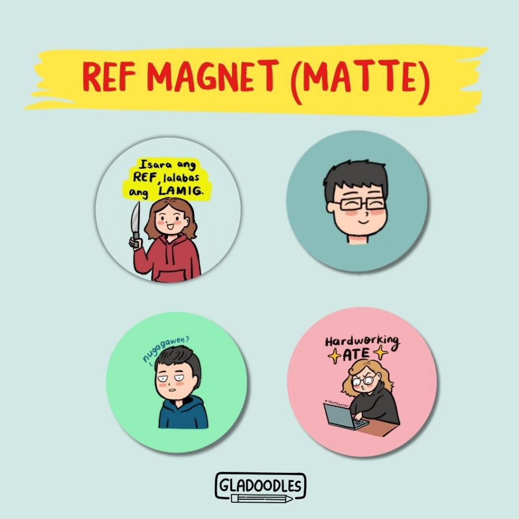 Ref Magnets (Matte) - 1.75" | Shopee Philippines