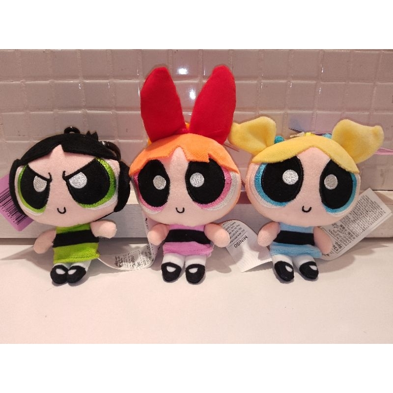 MINISO The Powerpuff Girls Collection 5in. Plush Pendant | Shopee ...