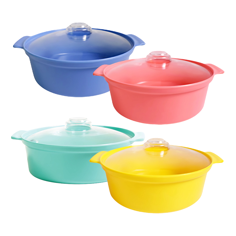 Bestware Pop 8" X 3" Round Casserole with Clear Cover | Shopee Philippines