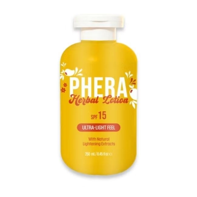 PHERA Herbal Lotion SPF15 With Natural Lightening Extracts | Shopee ...