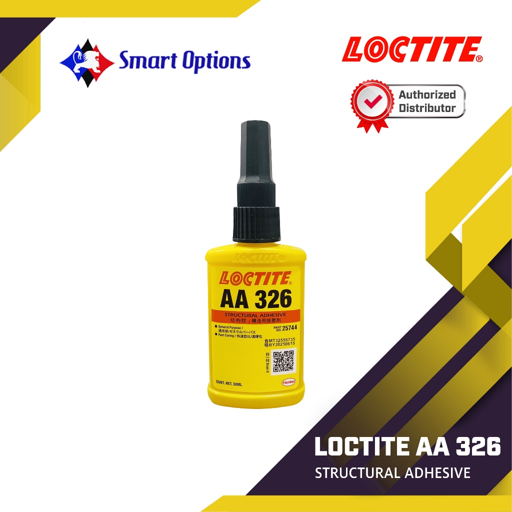 LOCTITE AA 326 STRUCTURAL ADHESIVE 50ML | Shopee Philippines