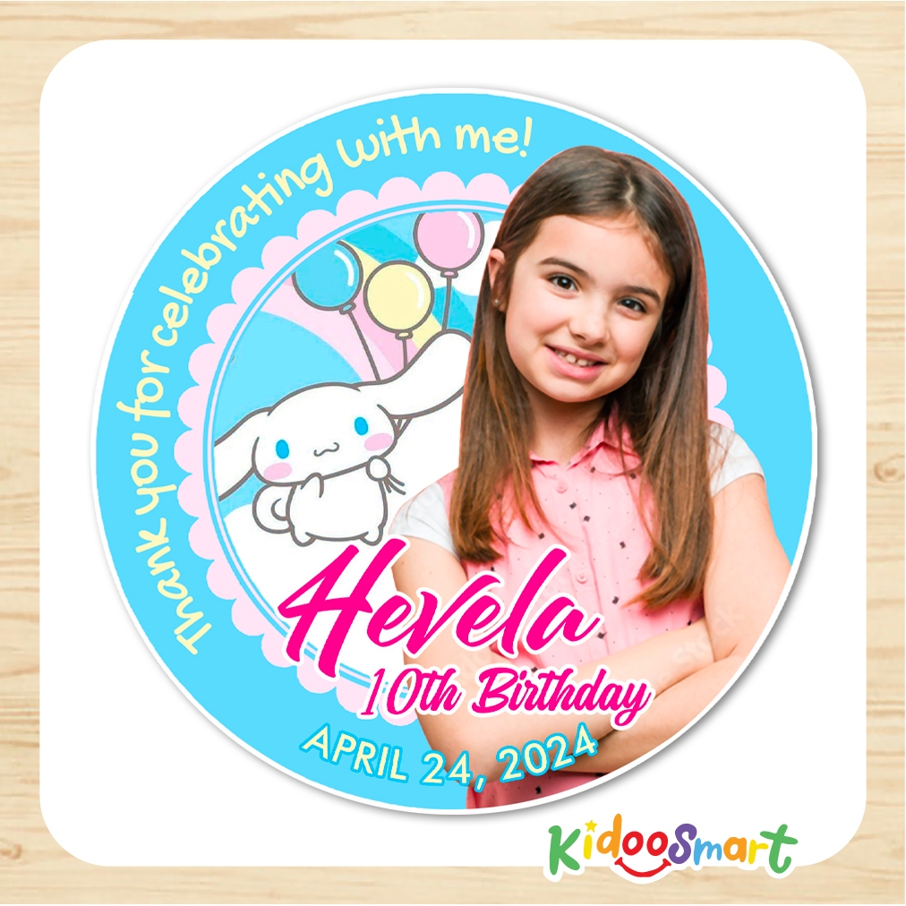 PERSONALIZED Souvenir Gift Tags Label Stickers with FREE LAYOUT for ...