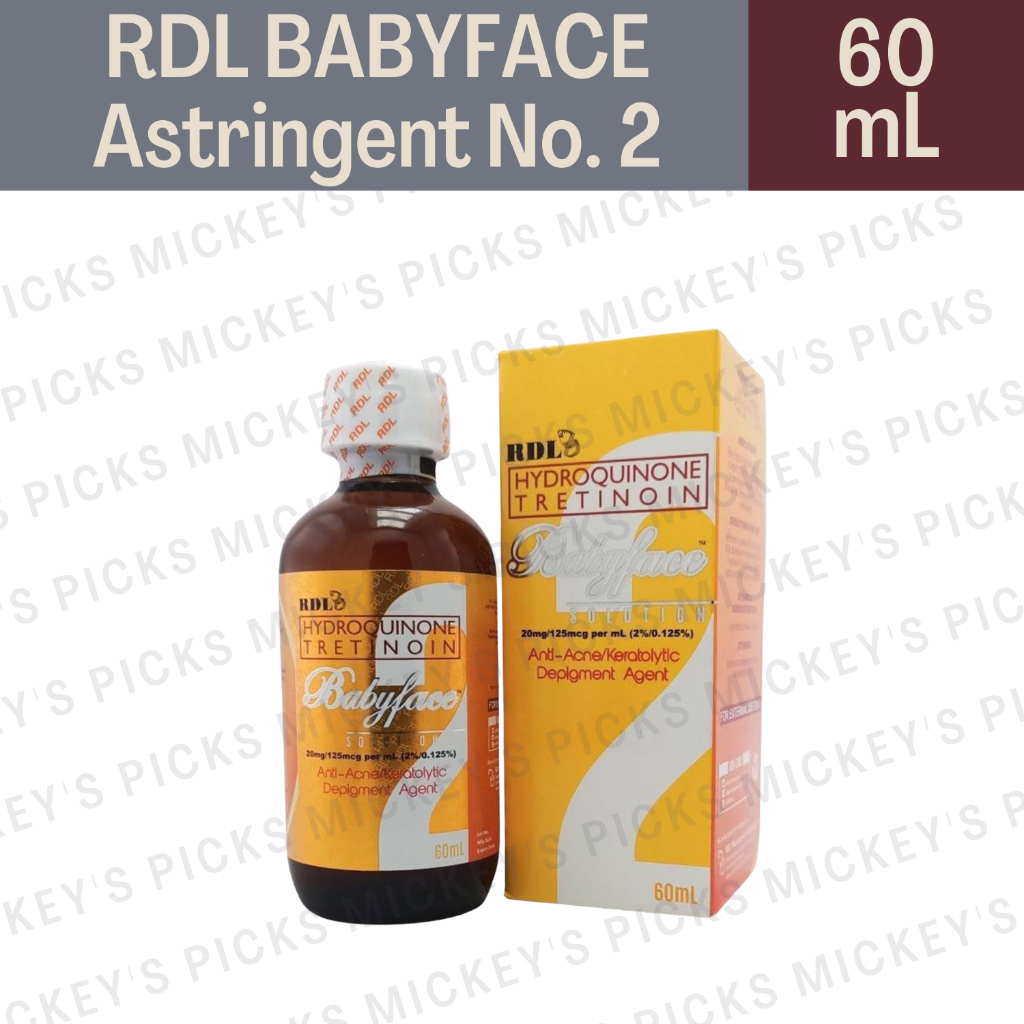 RDL Babyface No. 2 Astringent 60mL | Shopee Philippines