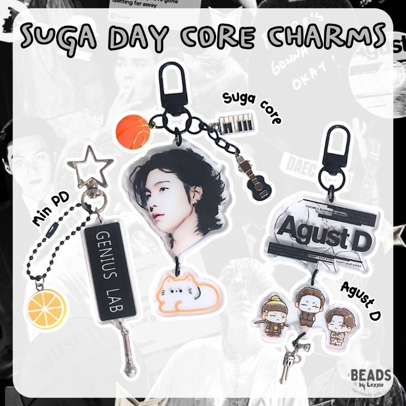 BTS SUGA DAY CORE CHARMS | BTS JHOPE DAY CORE CHARMS | BTS 2025 BDAY ...