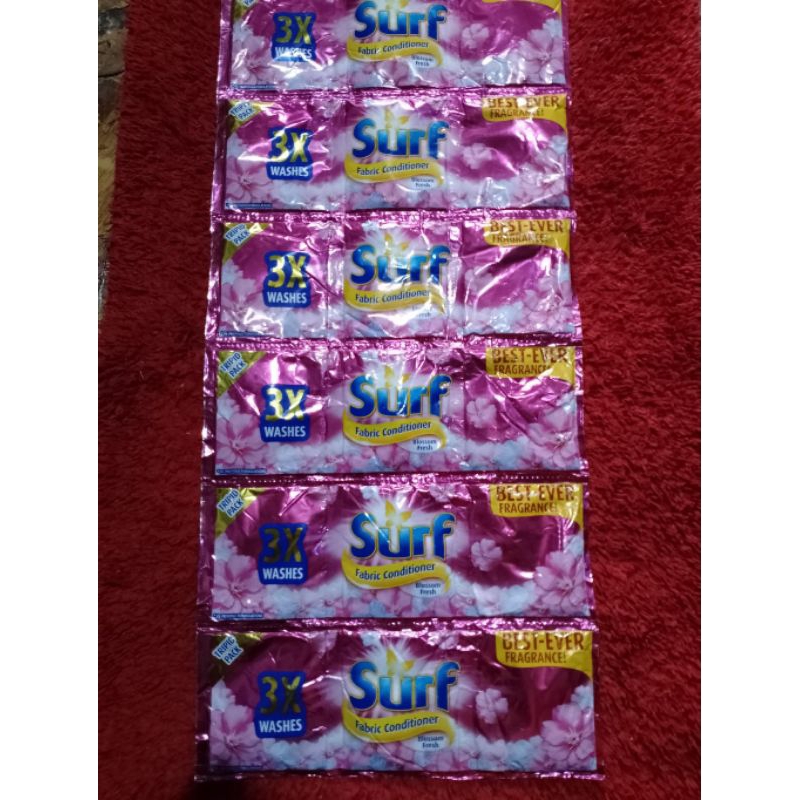 Surf Fabcon Trio soft packaging by 6 (malapot)Market Pull out | Shopee ...