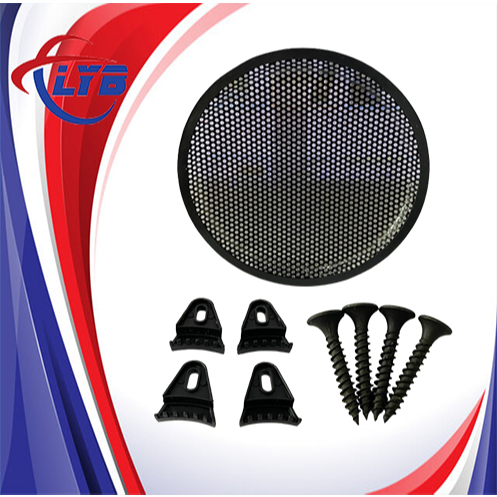06/08 / 10 / 12 / 15 inch SPEAKER MESH Grill COVER with CLAMP and SCREW ...