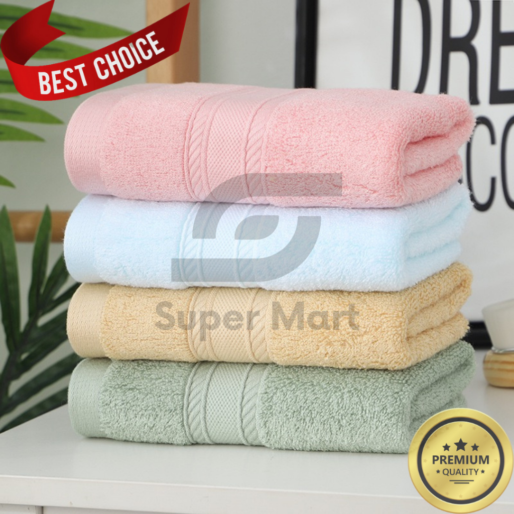 SM Premium Cord Design Bamboo Bath Towel 500gsm Super Absorbent ...