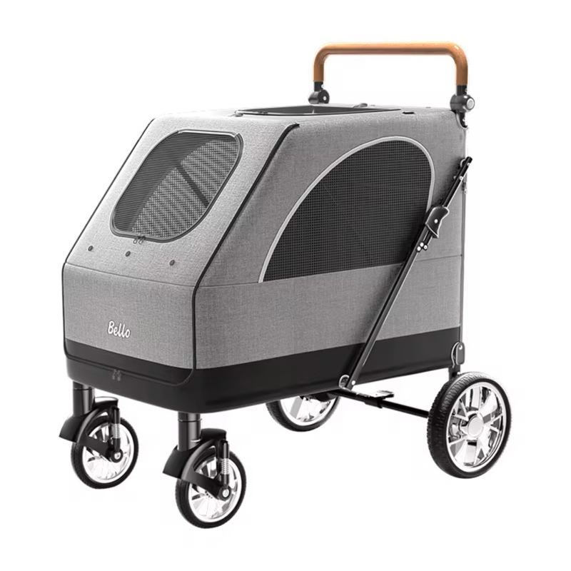 BELLO HEAVY DUTY PET STROLLER - Easy to fold(Premium Quality) | Shopee ...