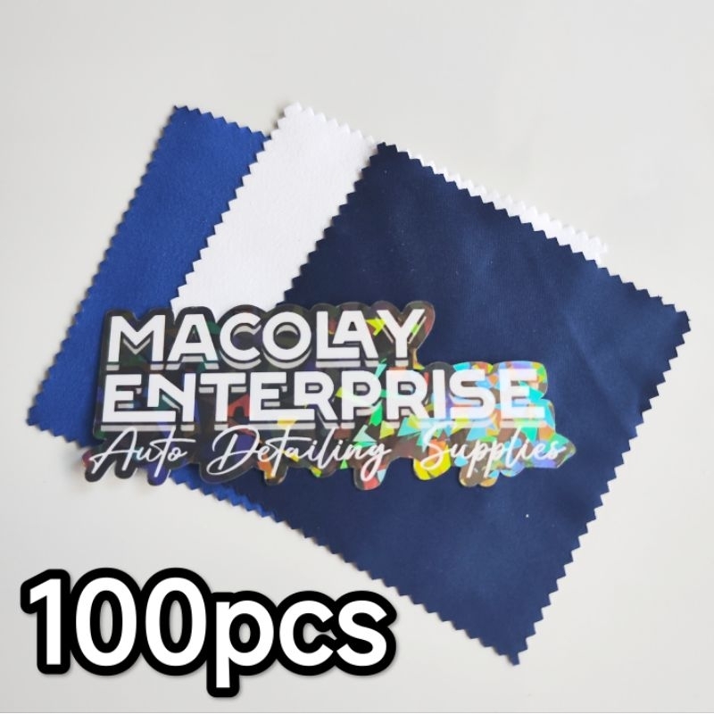 AP-001B Ceramic Coating Applicator Suede Cloth 100pcs | Shopee Philippines