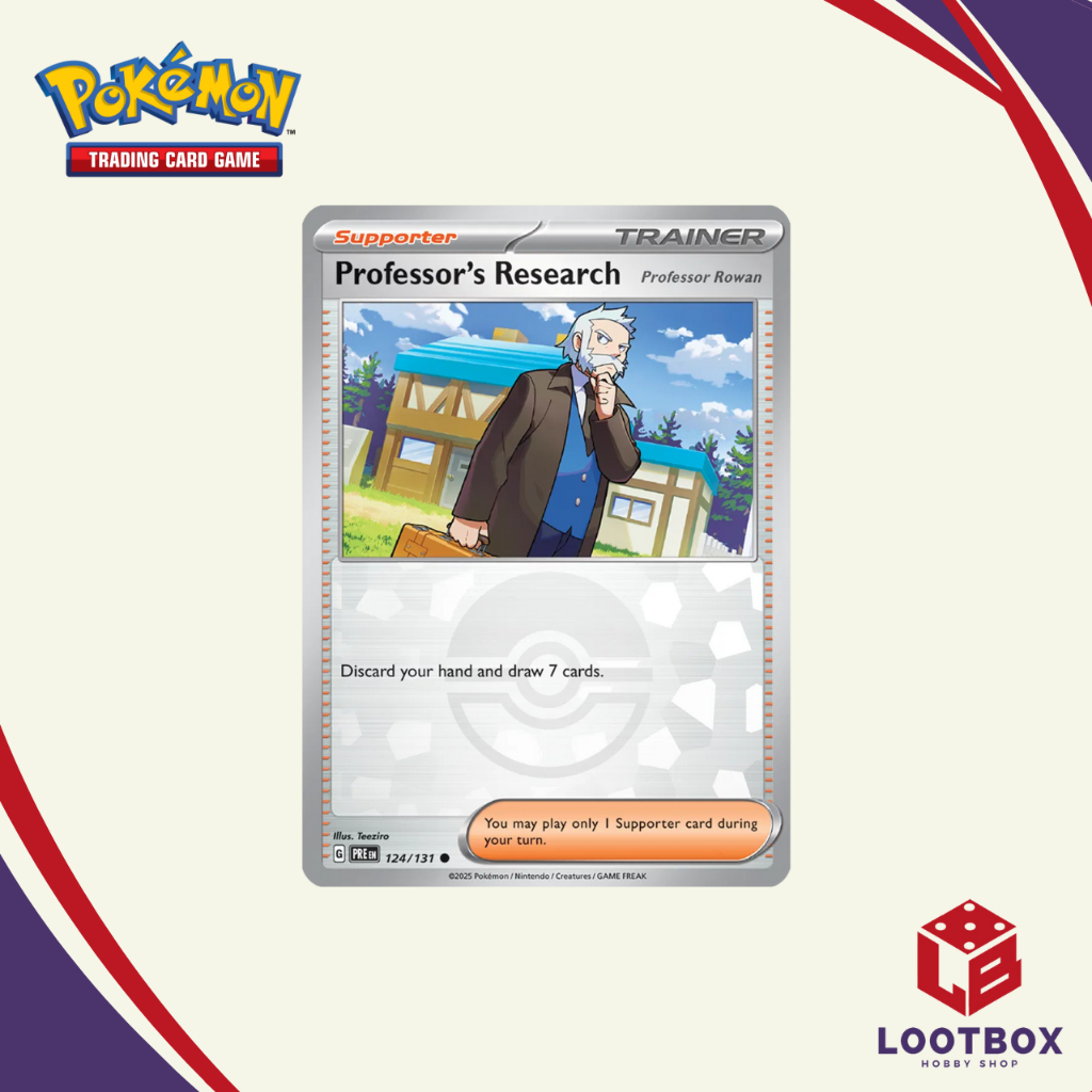 Pokemon Card Game: Professor's Research (Pokeball) - Prismatic ...