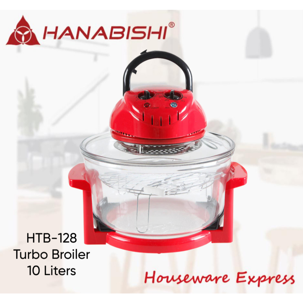 Hanabishi HTB128 Turbo Broiler/Convection Oven 10 Liters HTB-128 ...