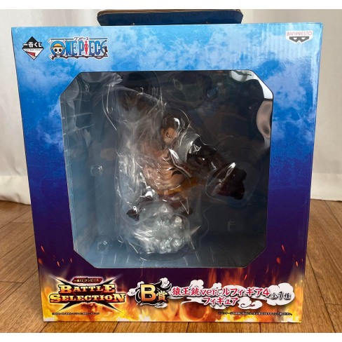 BATTLE SELECTION B Prize Luffy Gear 4 Monkey King Gun ver. | Shopee ...