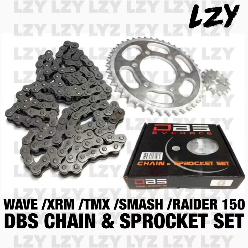 DBS Sprocket Chain Set Motorcycles WAVE XRM TMX SMASH RAIDER150 ...