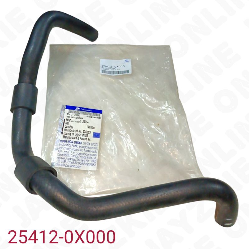 254120X000 RADIATOR HOSE LOWER ORIGINAL HYUNDAI i10 (25412-0X000 ...
