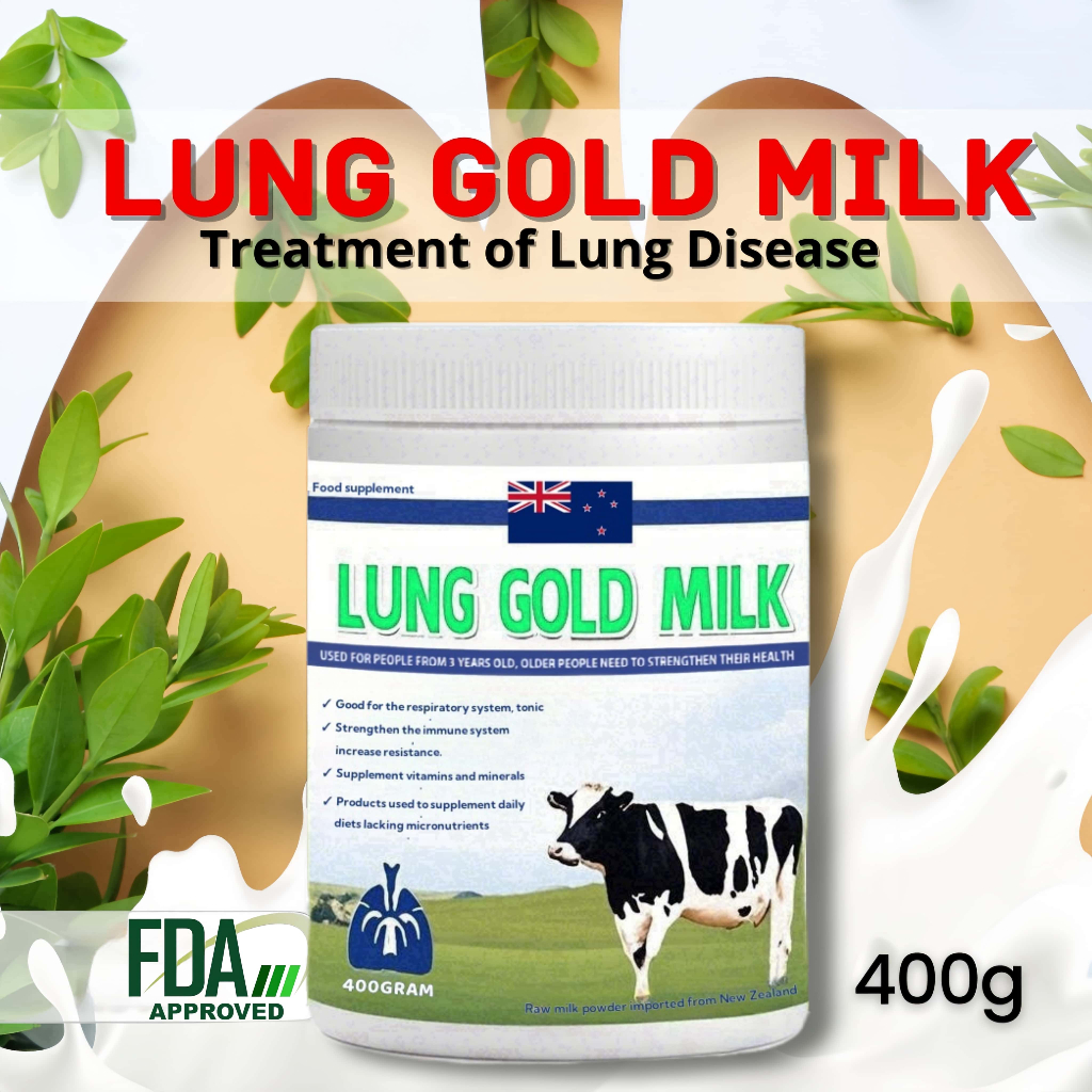 Lung Gold Milk Colostrum From New Zealand Milk 400G The Natural ...