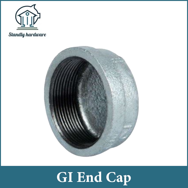 Mech Galvanized Iron GI End Cap 1/2" / 3/4" / 1" / 1-1/4" / 1-1/2" / 2 ...