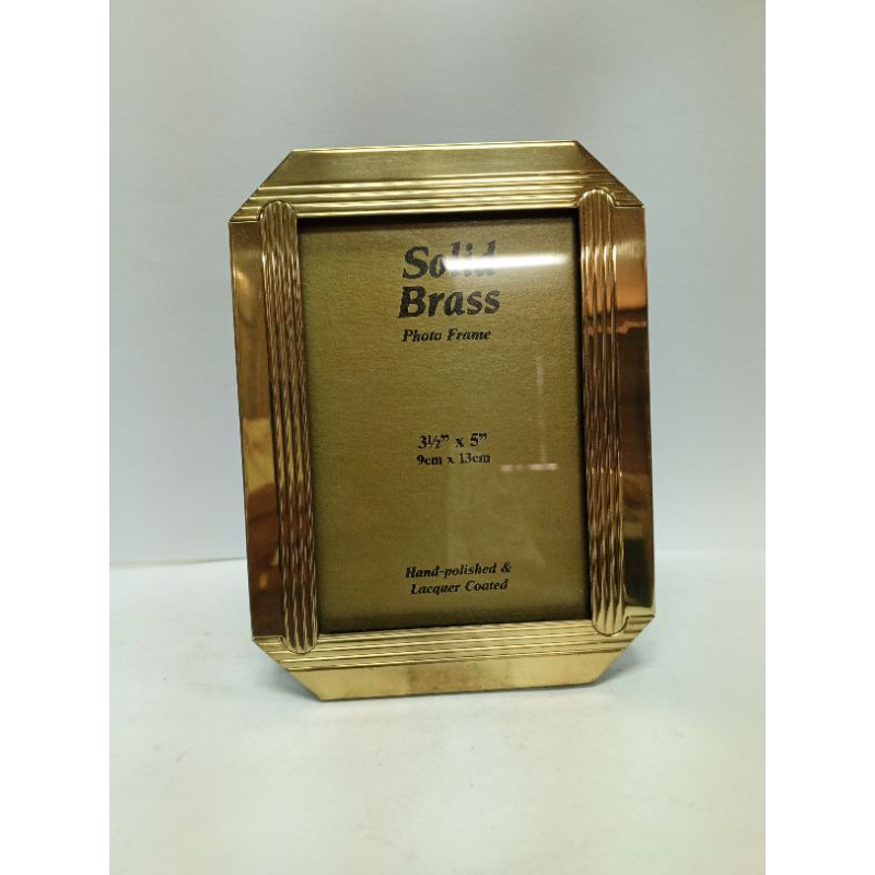 3R SOLID BRASS GOLD PHOTO FRAME | Shopee Philippines